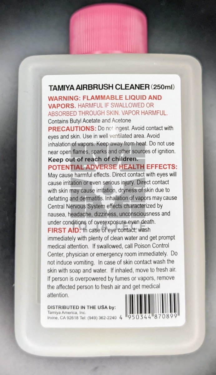 Airbrush cleaner 250ml Tamiya 87089 Airbrush Cleaner - shop Get Model
