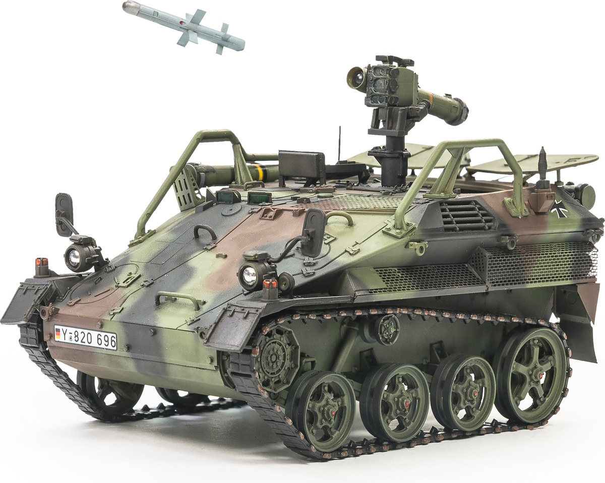 Waffenträger Wiesel 1 MELLS Airborne Anti-Tank Armored Vehicle 1:35 AFV ...